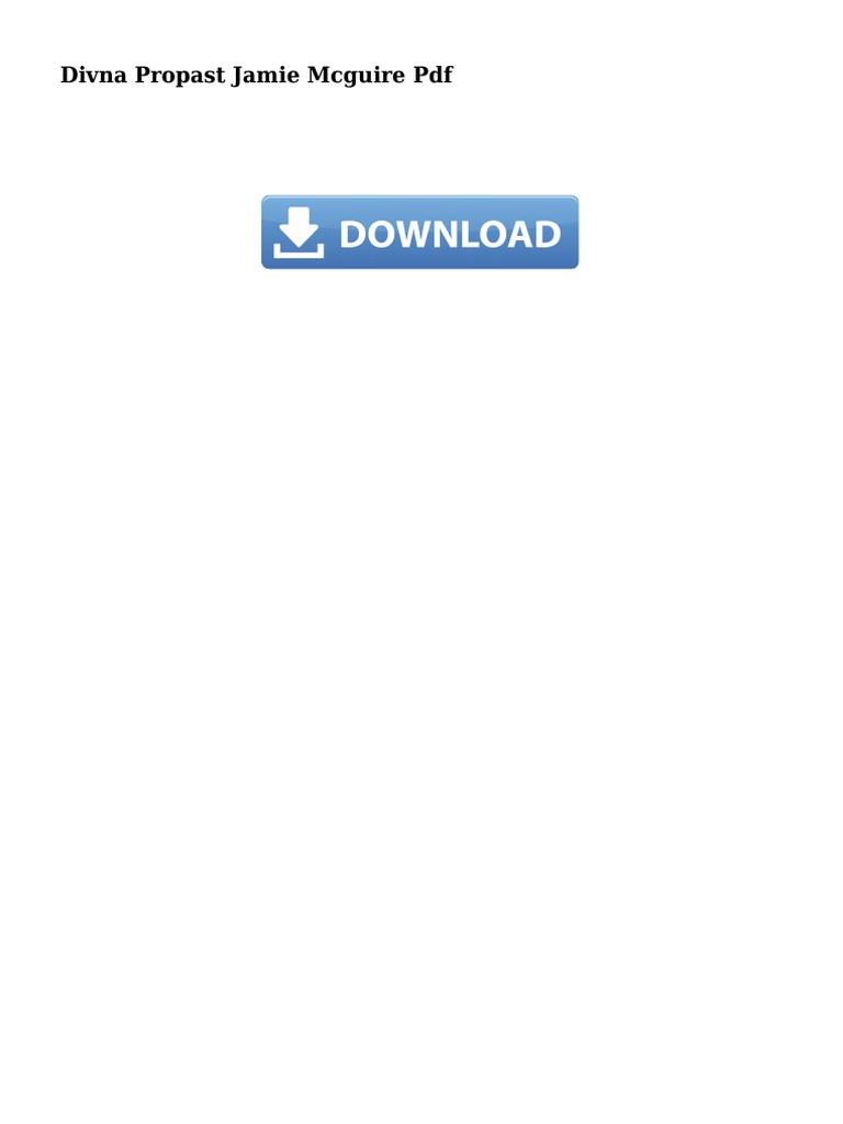 Divna Propast Jamie Mcguire PDF | PDF