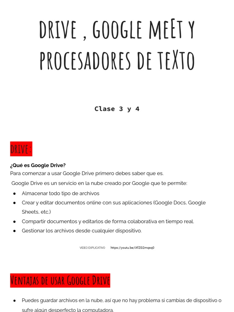 CLASE 3 y 4 | PDF | Archivo de computadora | Procesador de textos