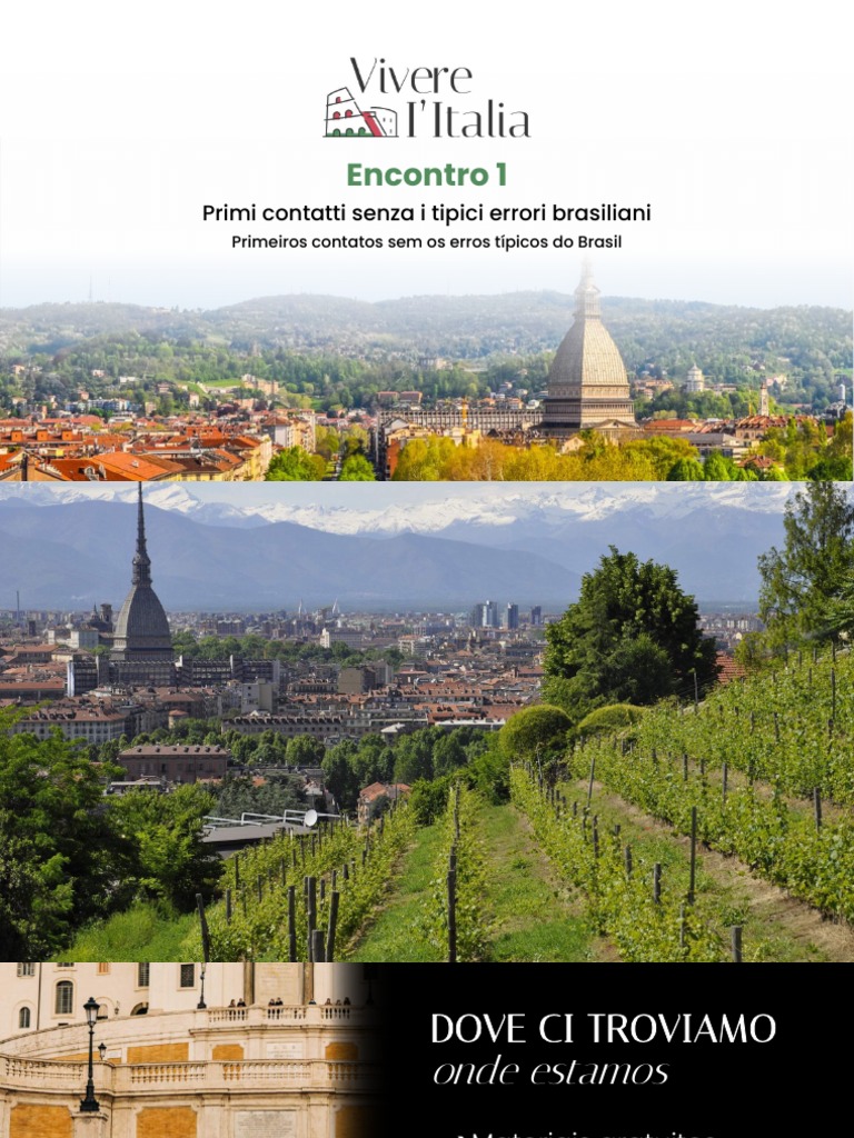 Slides Aula 01 | PDF | Itália