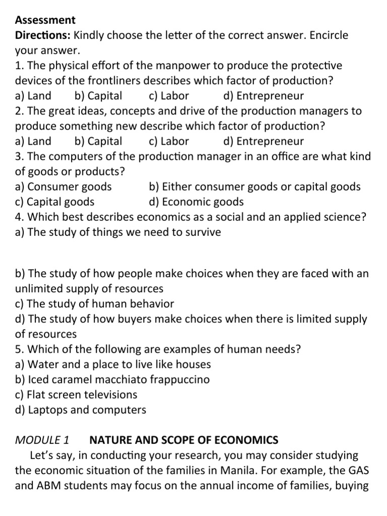 VISUALS IN ECONOMICS (Deped) | PDF | Economics | Behavior