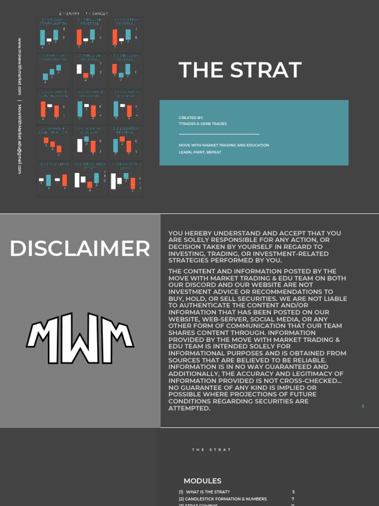 Strat E Book Pdf Market Trend Day Trading