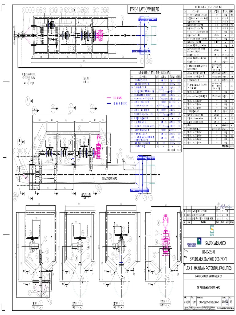 Laydown Head Drawing | PDF