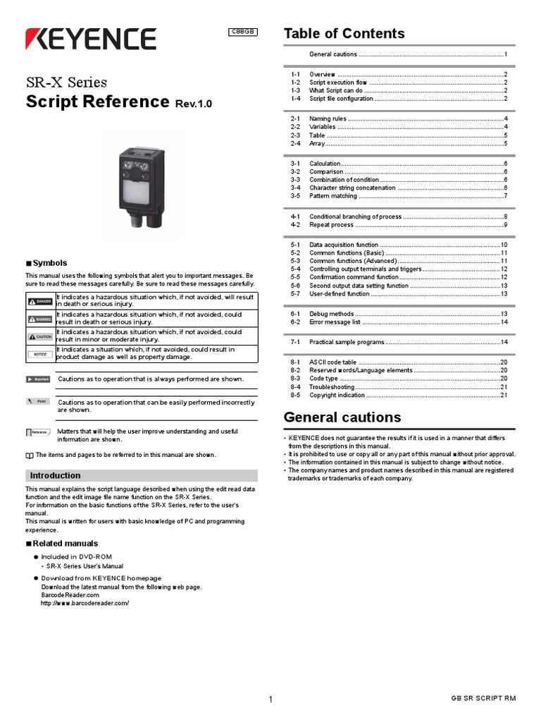 SR-X Script Reference - E | PDF | Numbers | Variable (Computer Science)