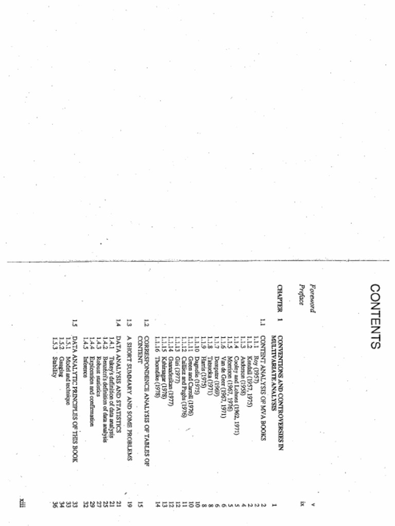 Gifi - Multivariate Nonlinear Analysis | PDF