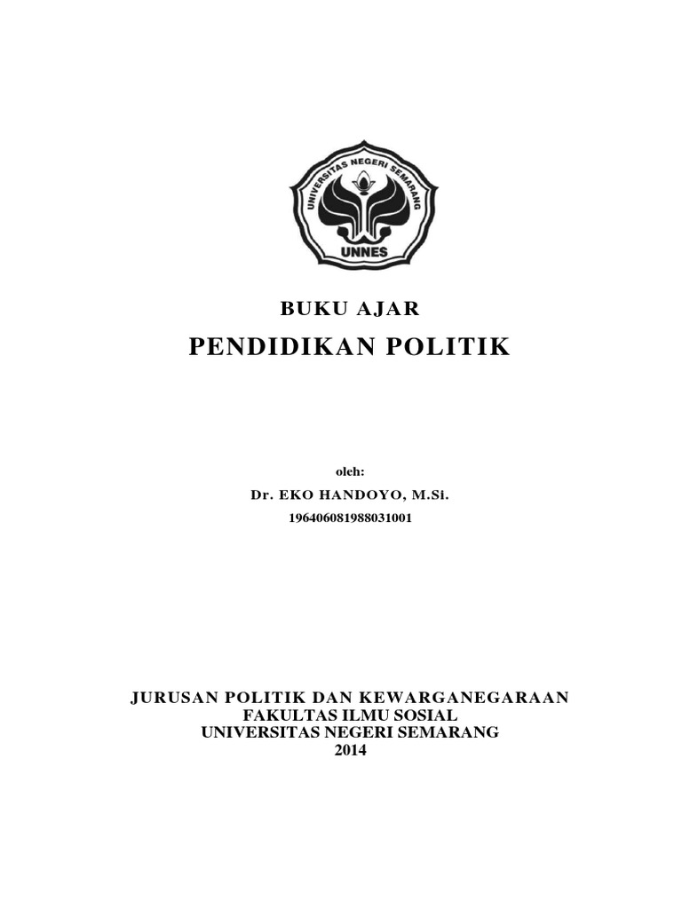 Buku Ajar Pendidikan Politik | PDF