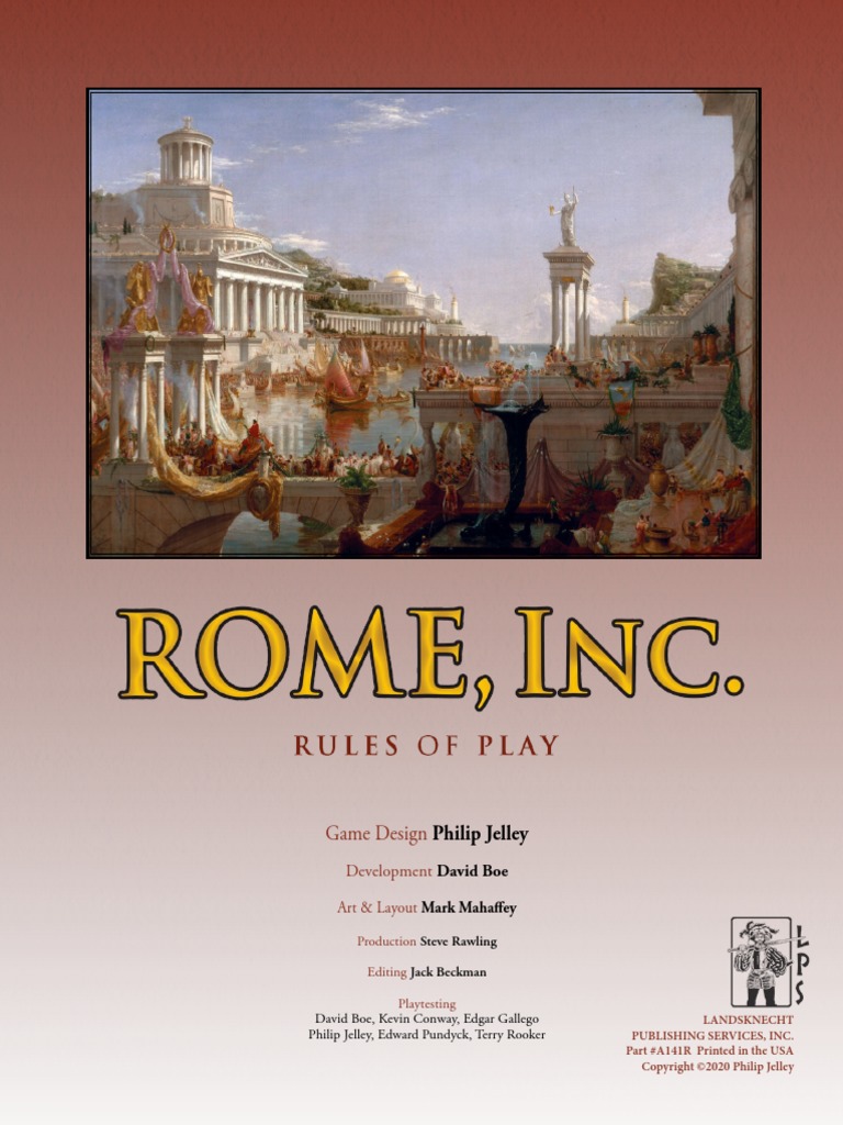 Rome Inc | PDF | Ancient Rome | Gladiator