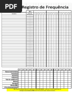 Cadeno de Chamada EBD | PDF