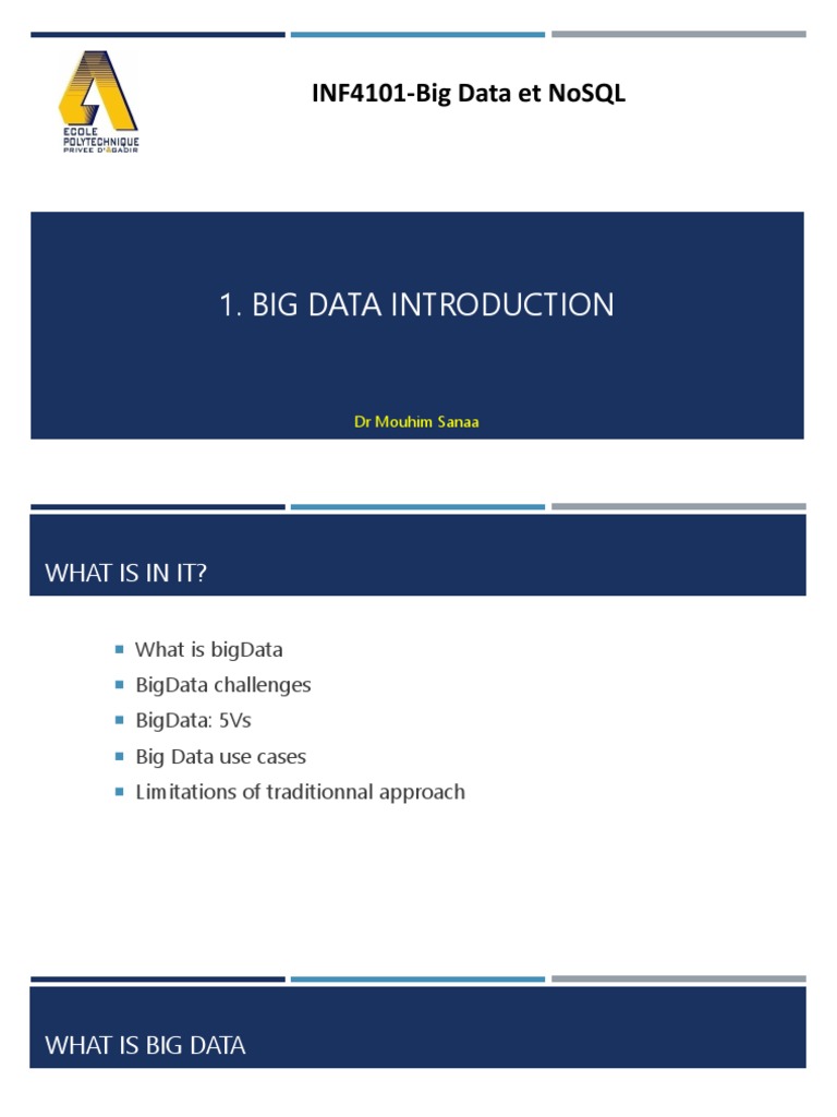 Understanding Big Data: Challenges & Use Cases | PDF | Internet Of ...