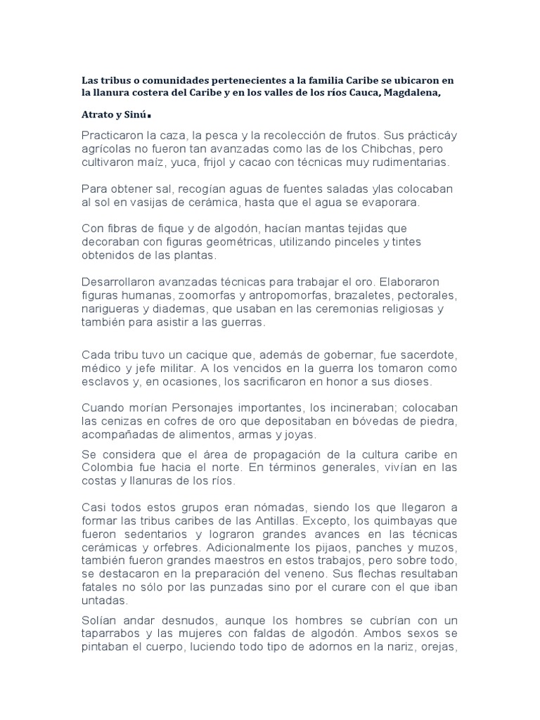 Caribe | PDF