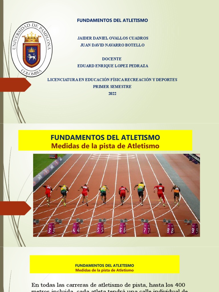 Fundamentos Del Atletismo | PDF | Deporte del atletismo | Deportes ...