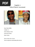 ENGLISH SBA Sample Reflections (1) | PDF | Psychology | Psychological ...