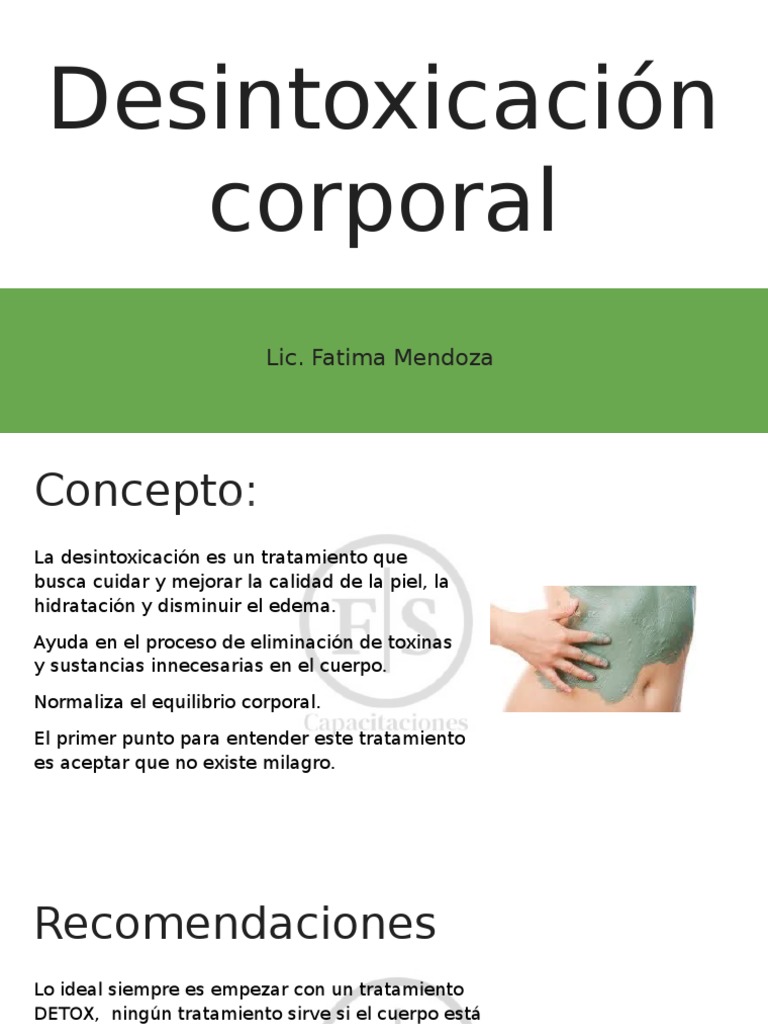 Desintoxicación Corporal | PDF | Edema | Sistema linfático