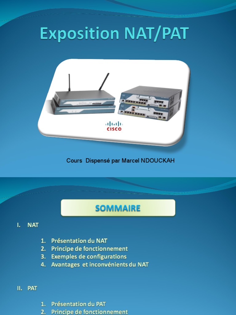 Introduction au NAT et PAT | PDF | Protocoles Internet | Adresse IP
