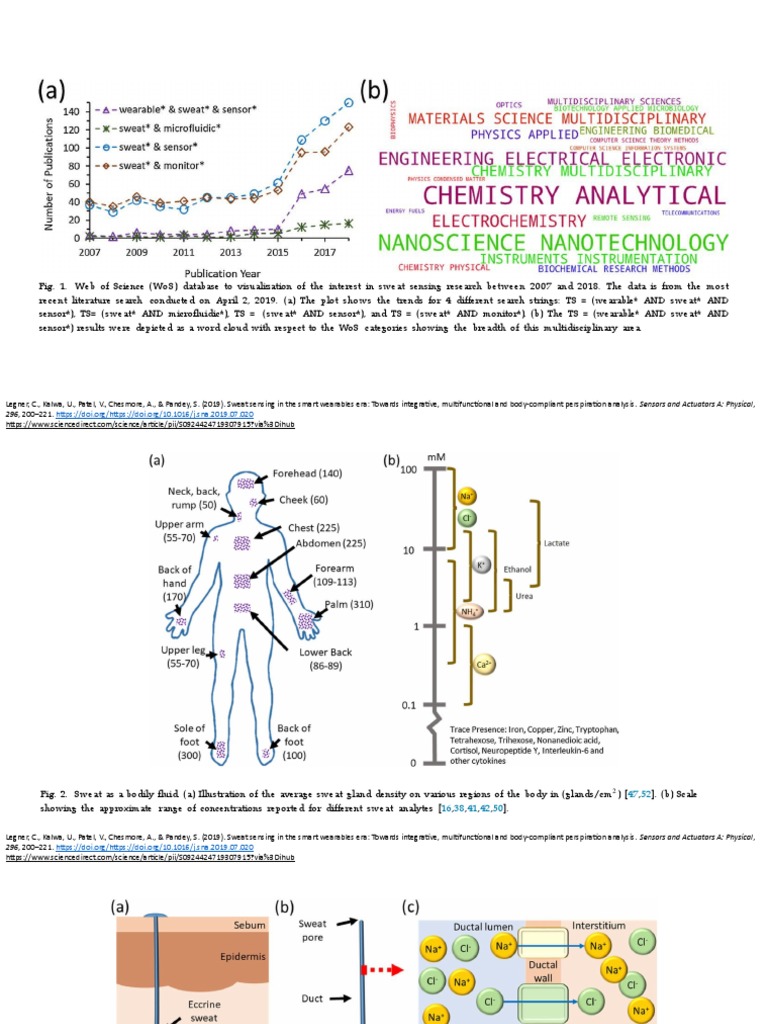 Sweat Sensing and Wearable Sweat Sensors - Latest Review | PDF ...