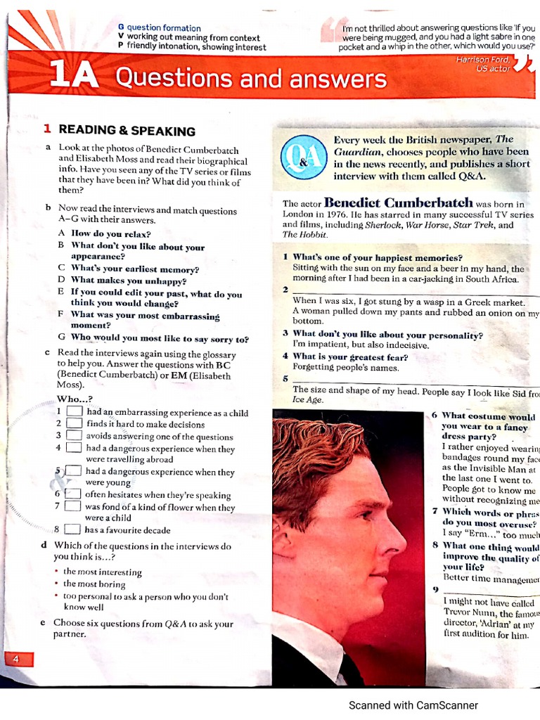 Student Book Unit 1 | PDF