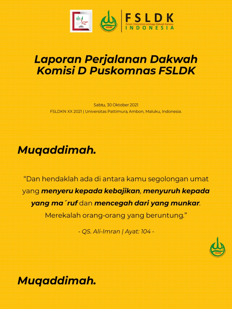 Strategi Media FSLDK 2021 | PDF