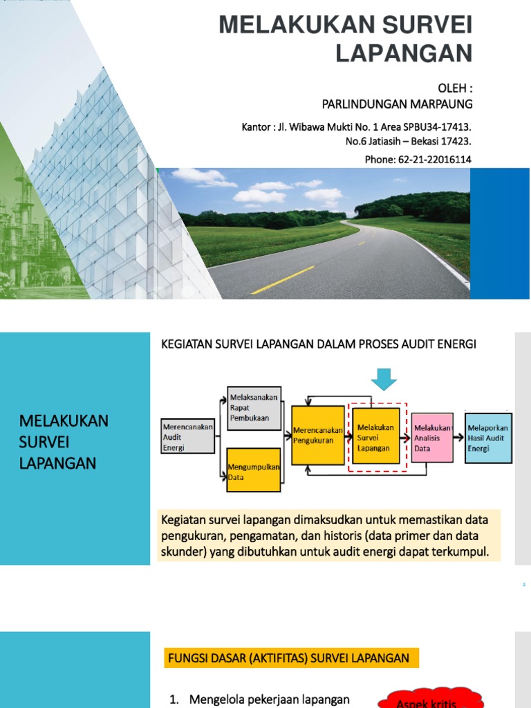 Melakukan Survei Lapangan PDF | PDF
