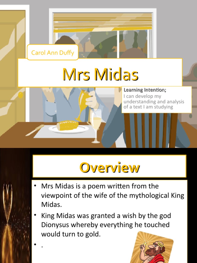 Mrs Midas | PDF | Poetry | Apollo