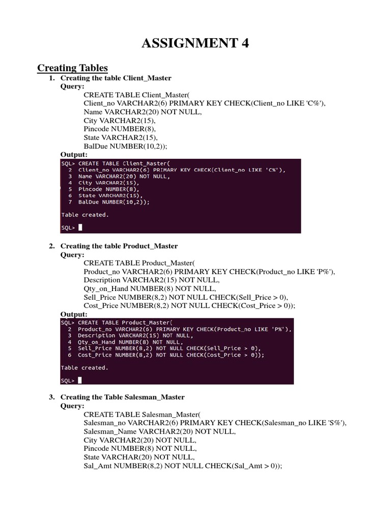 Assignment 4 | PDF | Data Model | Software Design