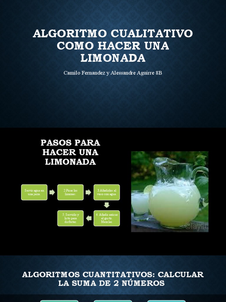 Algoritmo Cualitativo y Cuantitativo | PDF