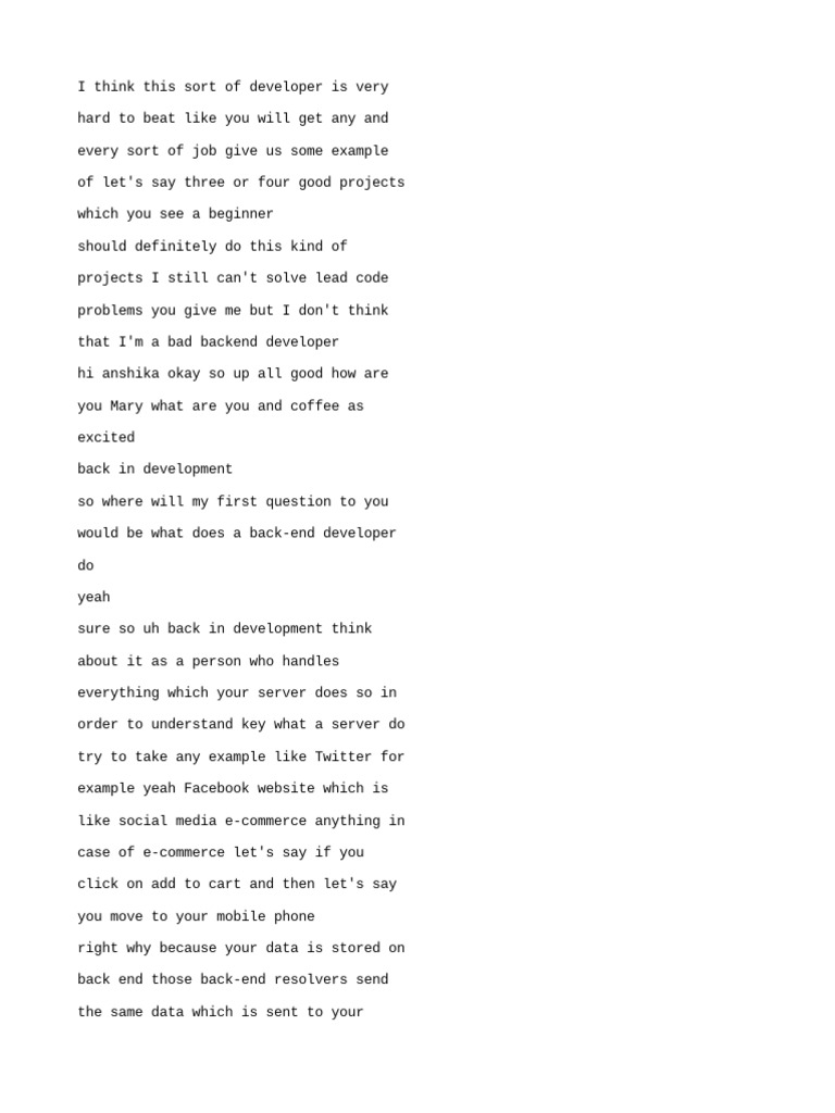 Essential Guide to Back-End Development | PDF | Hypertext Transfer Protocol | Databases