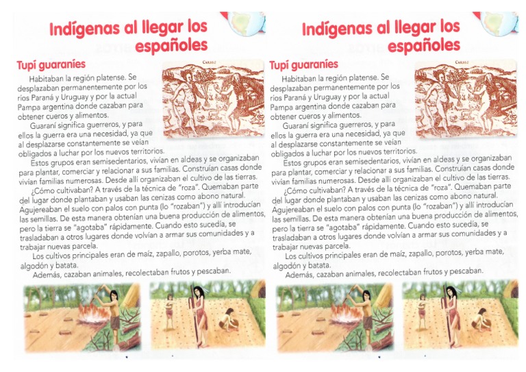 Texto 1 Indígenas Guaraníes | PDF