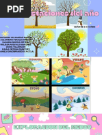 Tema N° 3 Las 4 Estaciones en Ingles | PDF