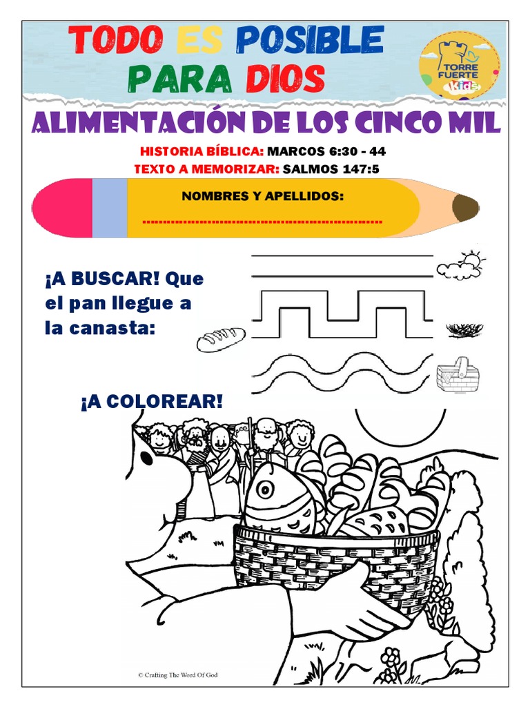 Fichas Ebdv 2023 Clase de 2 A 6 Años | PDF