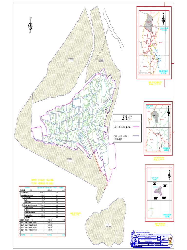 Catastro Ollachea Model1 | PDF