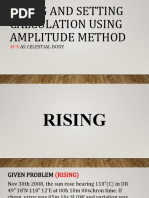 Azimuth by ABC | PDF | Azimuth | Scientific Observation