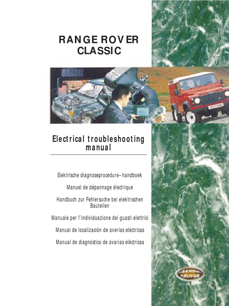 Electronic Troubleshooting Manual RRClassic (LHBEMENL95) PDF | PDF ...