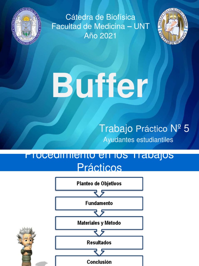 TP N 5 Buffer | PDF | Solución tampón | Sal (química)