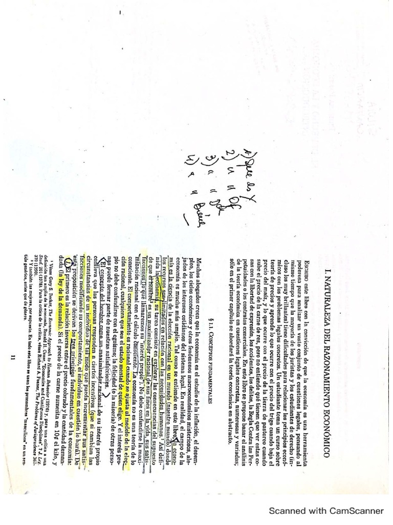 Naturaleza Del Razonamiento Economico - R. Posner | PDF