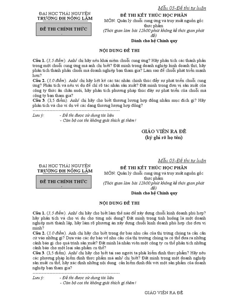 De Thi Giua Ky | PDF