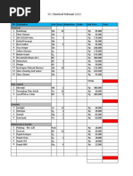 HK List Material PDF | PDF | Housekeeping | Home