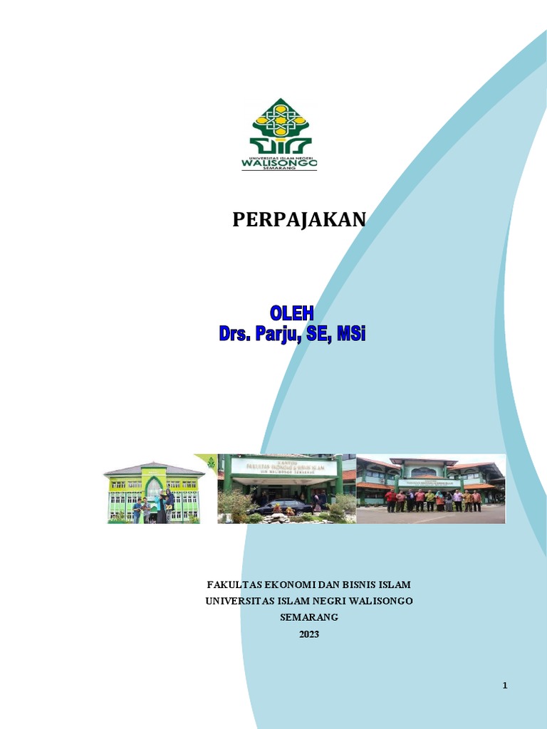 Modul Perpajakan 2023 | PDF | Pengelolaan Keuangan & Uang | Hukum