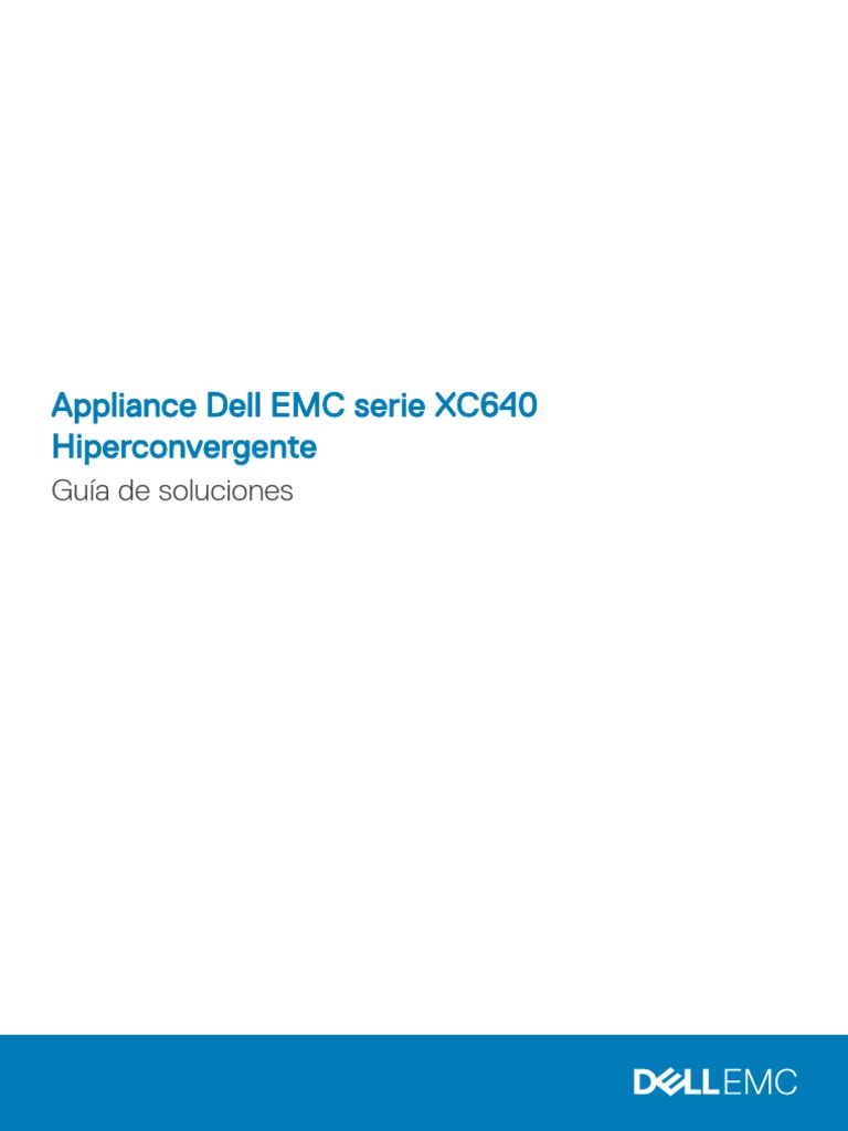 Dell xc640 Ent - Users Guide - Es MX | PDF | Servidor (Computación ...