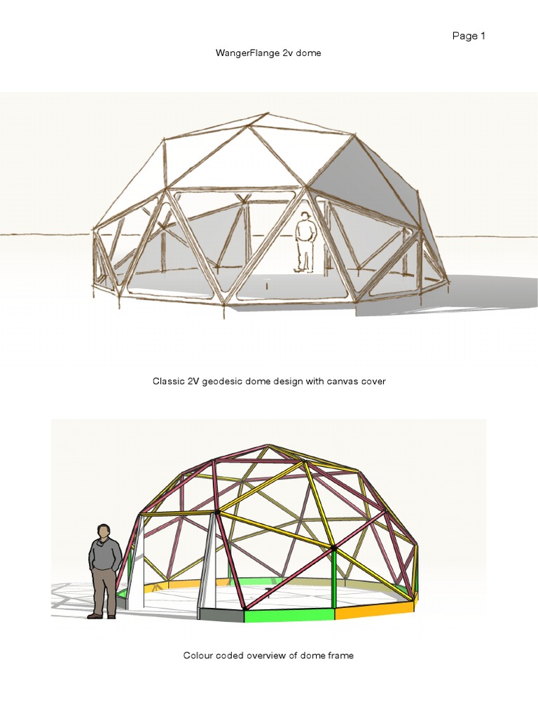 WF2v Domeplans PDF | PDF | Screw | Dome