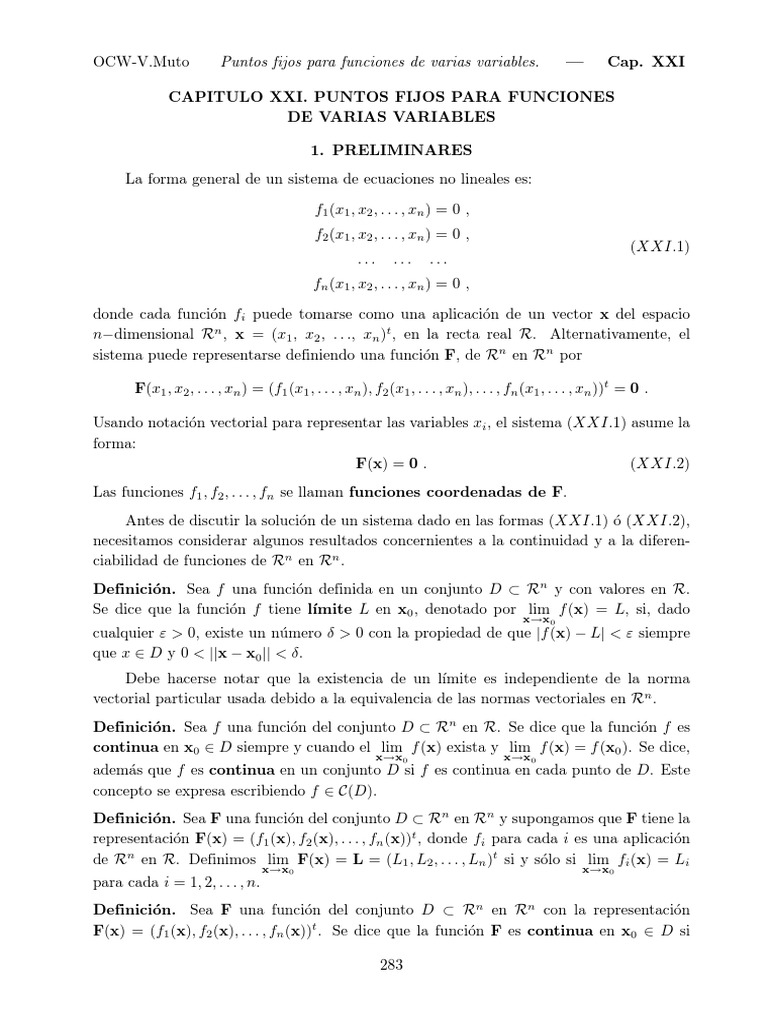 Capitulo 21 PDF | PDF | Ecuaciones | Función (Matemáticas)