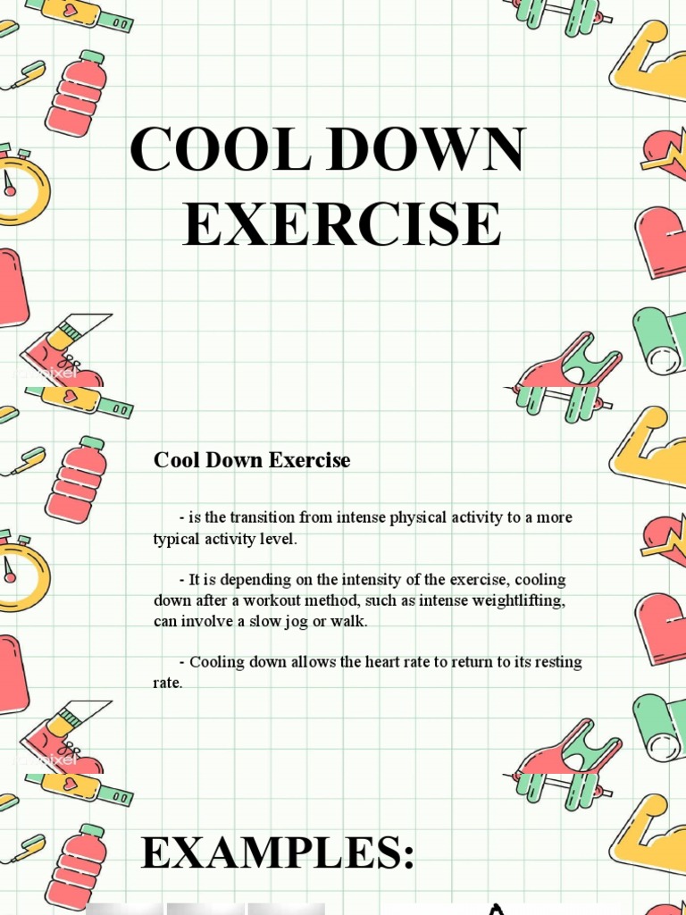 Cool Down Exercise | PDF