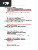 100 Questions + Answers LTO Exam Reviewer (TAGALOG) - WhatALife! | PDF