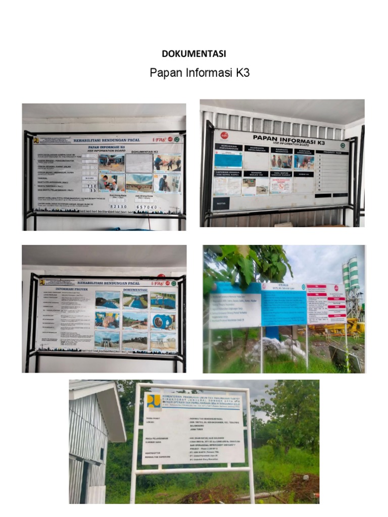 DOKUMENTAS Papan Informasi | PDF