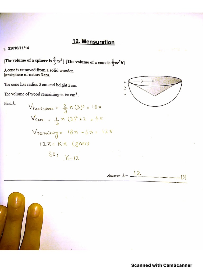 Mensuration PDF | PDF