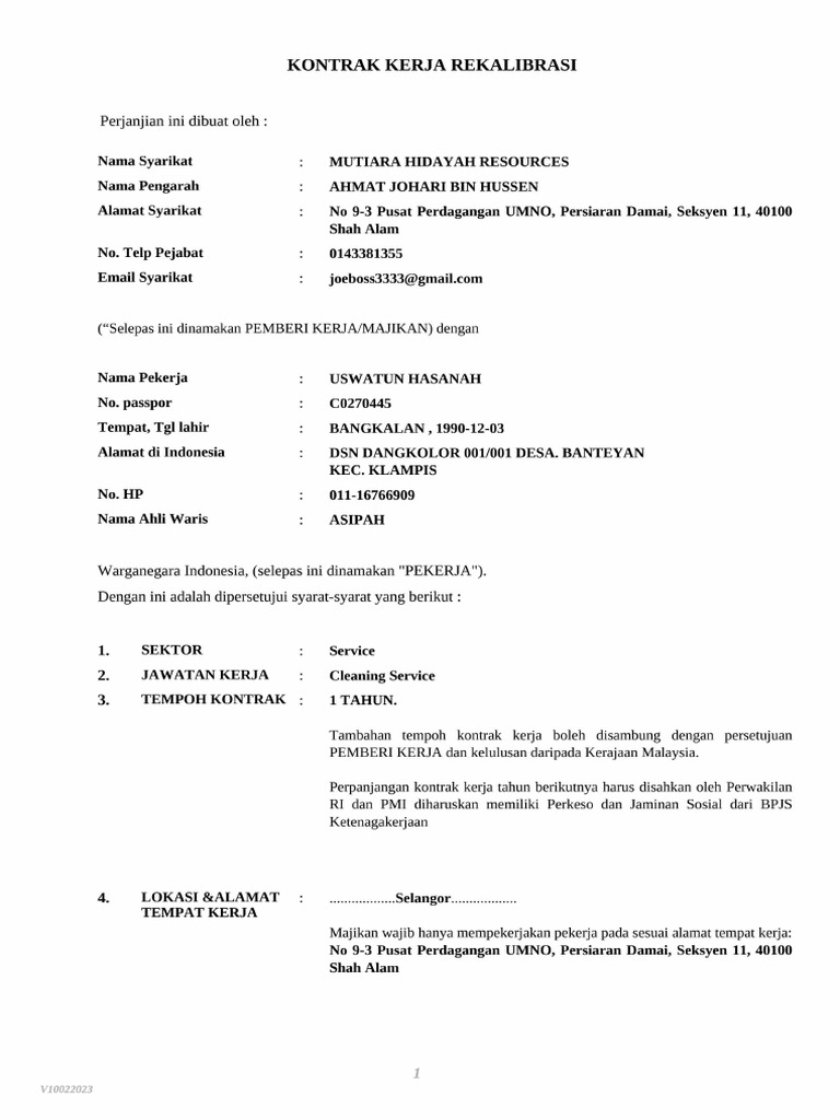 Borang Untuk Sign PDF | PDF