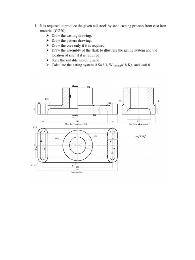 Sloved Example PDF | Download Free PDF | Casting (Metalworking) | Procedural Knowledge
