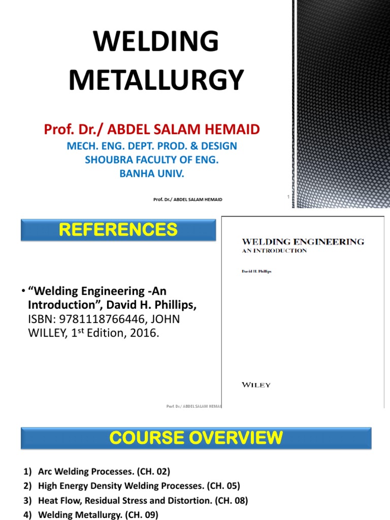 Lect. 01 Introduction | PDF | Construction | Welding