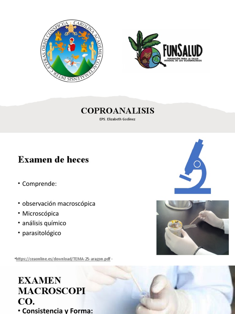 Análisis Coprológico: Guía Completa | PDF | Diarrea | Heces