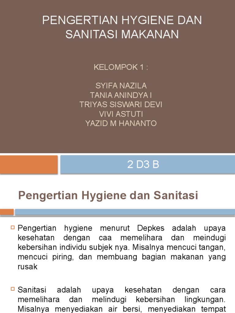 Lk 1 Hygiene Dan Sanitasi Makanan Pdf