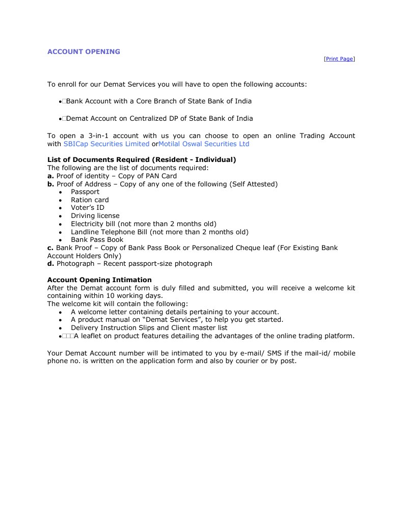 Account Opening | PDF | Finance & Money Management