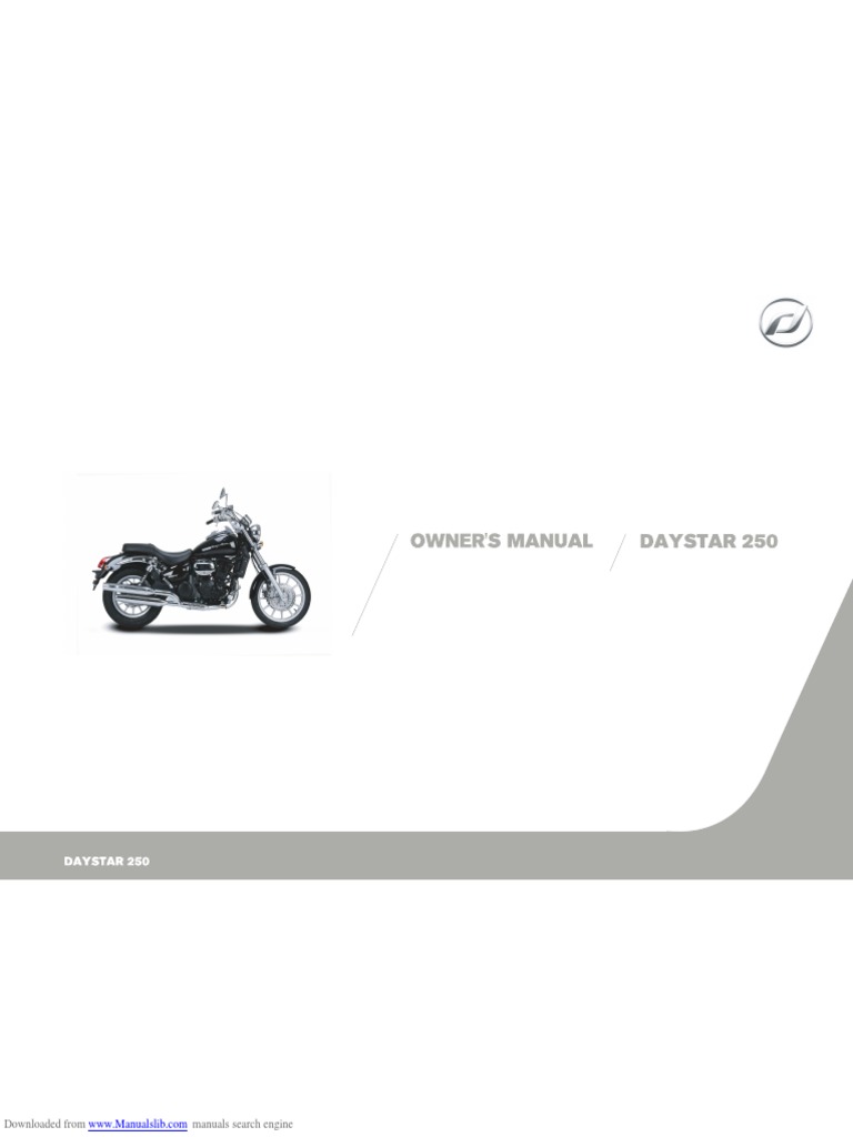 Daystar 250 PDF | PDF | Manual Transmission | Vehicles